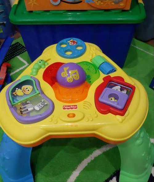 Столик музыкальный развивающий fisher price