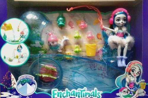 Куклы энчантималс Enchantimals набор рыбалка