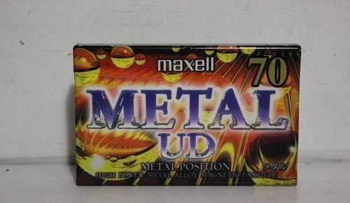 Maxell Metal UD 70 Аудиокассета