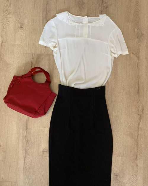 Юбка+рубашка+сумка1200р