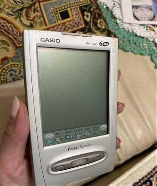 Casio pocket viewer pv-s660