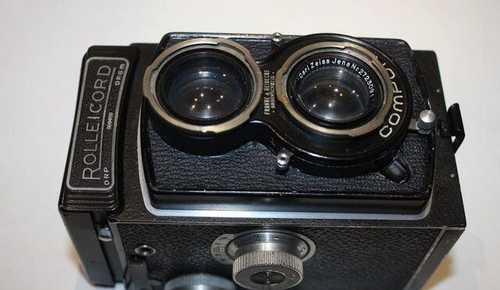 Rolleicord jena triotar 75mm 3.5 germany 6x6 film