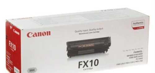 Оригинальный картридж Canon FX-10 0263B002 черный