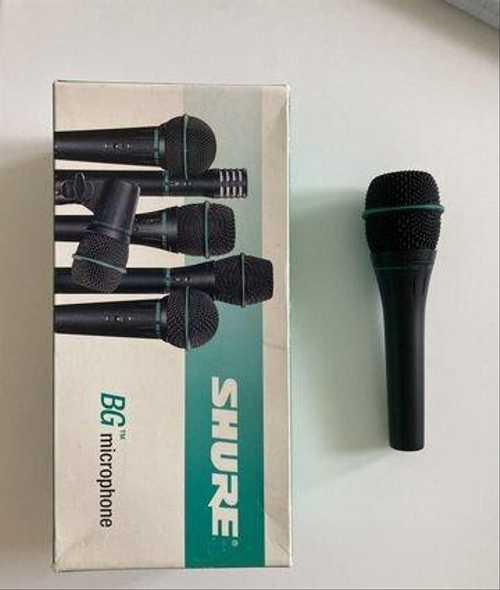 Микрофон Shure BG 2.1 проводной