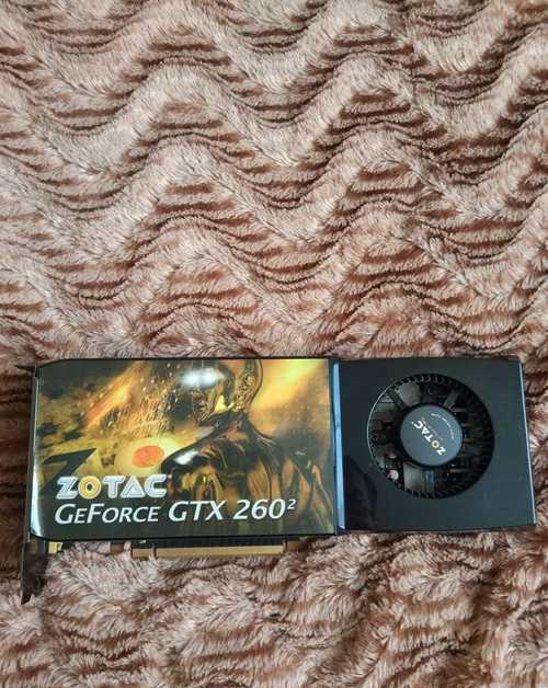 Видеокарта PCI-Ex 896Mb Zotac GTX260 2