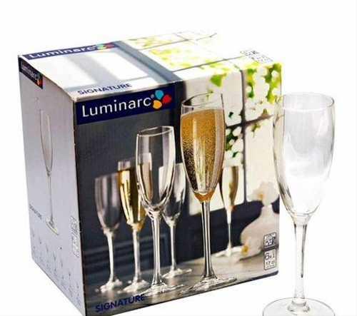 Фужеры для шампанского Luminarc, 6 шт