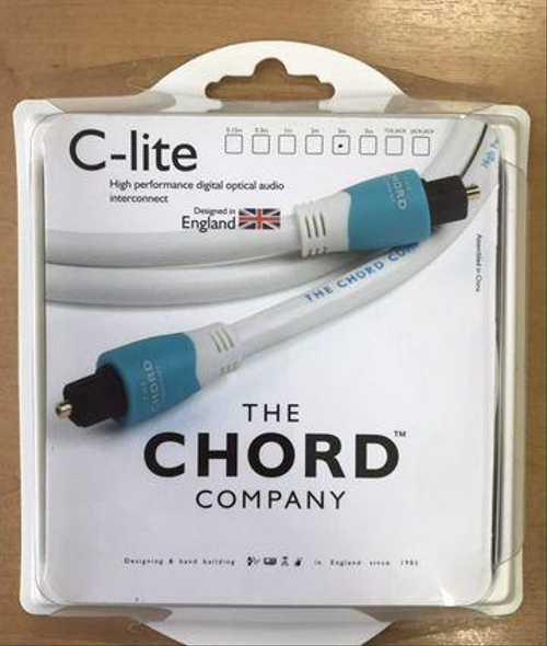 Кабель оптический The Chord Company C-lite toslink