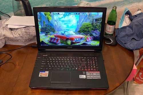 Игровой ноутбук msi GT72 2QE
