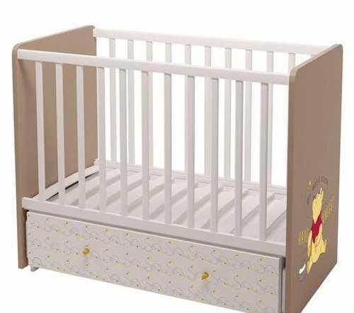 Кровать детская с маятником и ящиком 31800х сборка