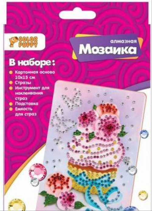 Мозаика алмазная Color Puppy Пирожное