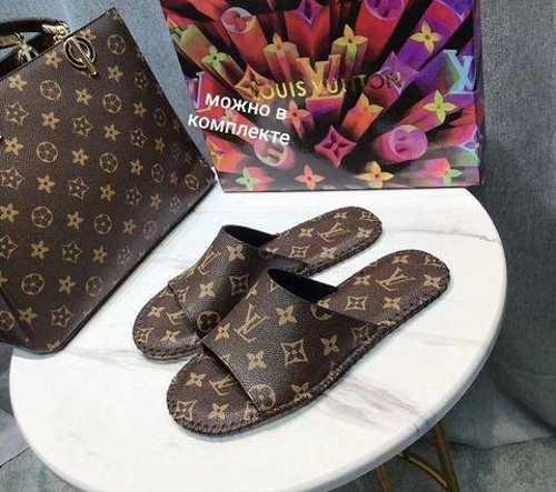 Шлепки Louis Vuitton