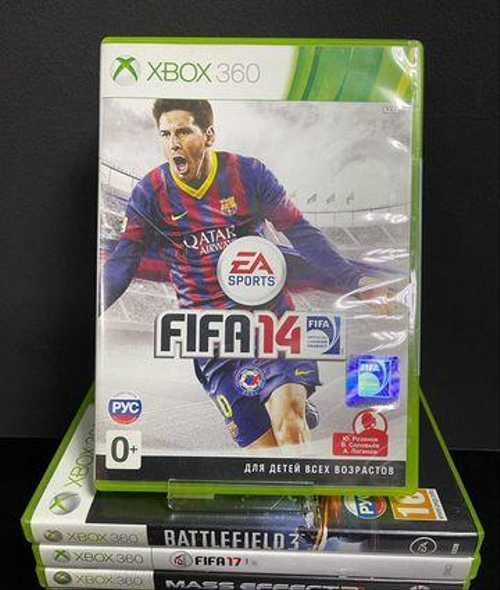 Xbox 360 fifa 14 б/у