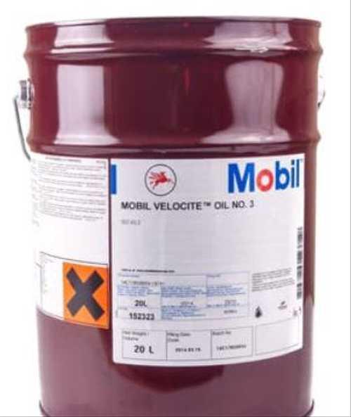 Шпиндельное масло mobil Velocite Oil No.3, 208л