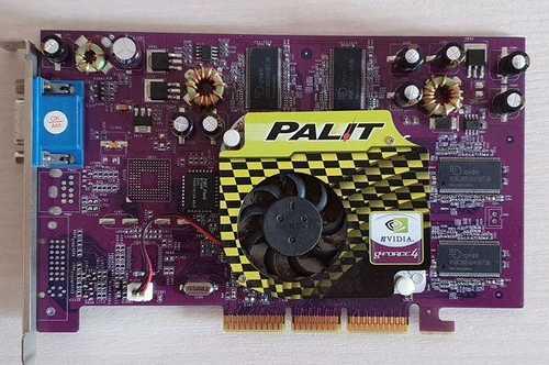 Видеокарта AGP Palit GF4 Ti4200