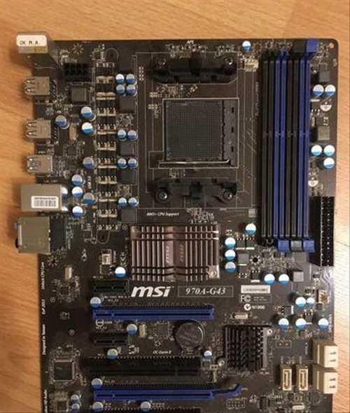 Материнская плата MSI 970-G43