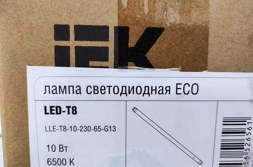 Светодиодные лампы IEK LLE-T8-18-230-65-G13