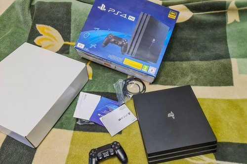 Sony Playstation 4 ps4 PRO третья ревизия с играми