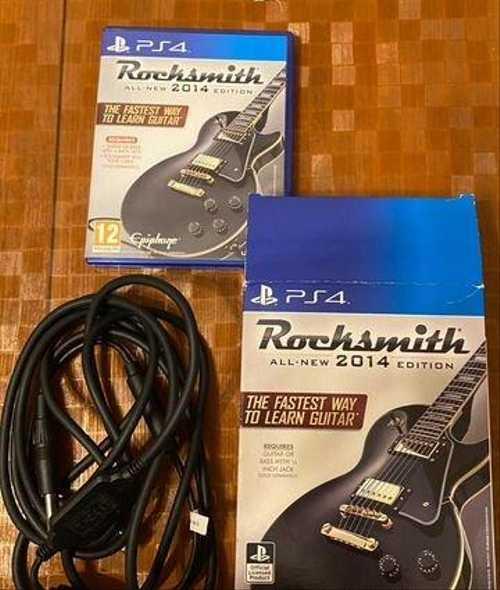 Rocksmith 2014 (коробка, кабель, диск)