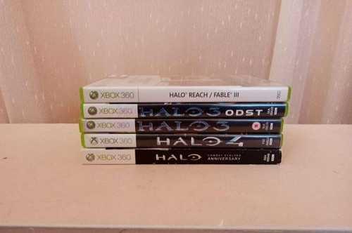 Трилогия игр halo (смотреть на фотографии) на xbox