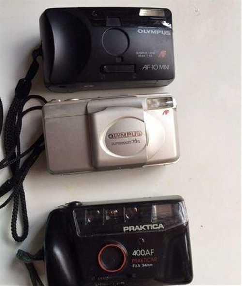 Плёночный фотоаппарат разные
