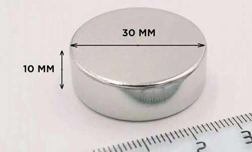 Неодимовый магнит 30х10 мм и другие в ассортименте