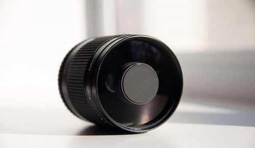 Объектив Rokinon 500mm f/8 для Canon + конвертер