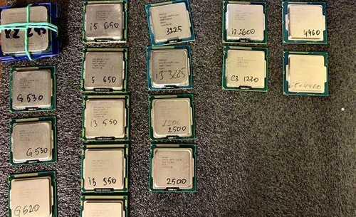 Процессоры Intel разные