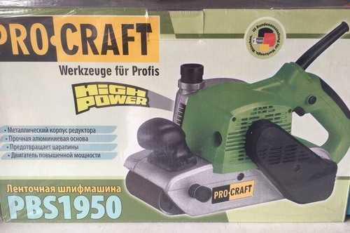 Ленточная шлифмашина Procraft PBS1950