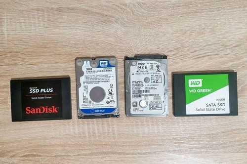 Жёсткие диски и SSD