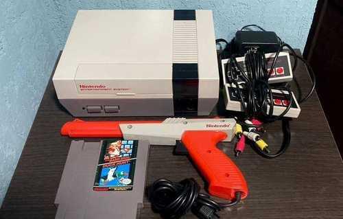 NES (ntsc) + 2 контроллера + Zapper + Картридж