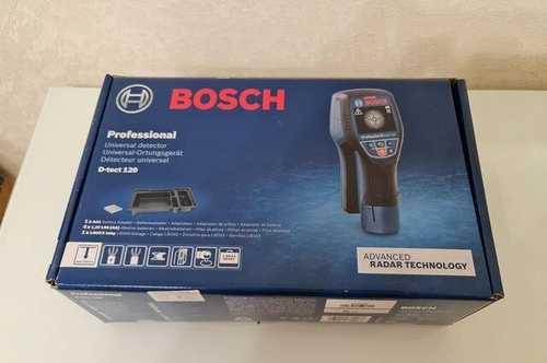 Аккумуляторный детектор Bosch D-tect 120