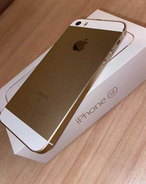 iPhone 5se 32gb gold