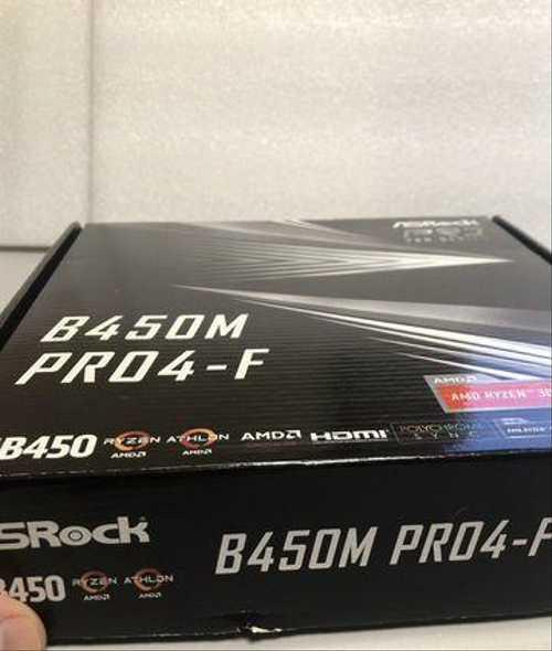 Материнская плата ASRock B450M Pro4-F