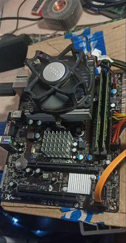 ASRock 960GM-VGS3 FX + Athlon x2 245