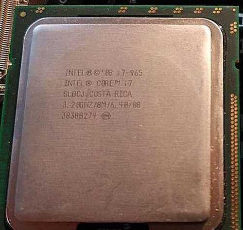 Процессор цпу Intel Core i7-965 Extreme Edition