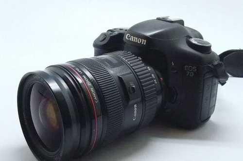 Фотоаппарат Canon 7D с комплектом объективов