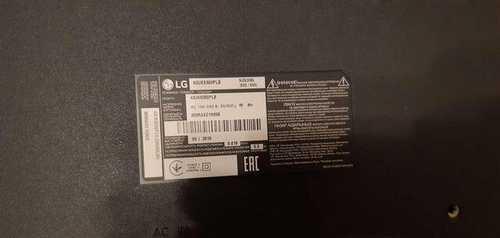 Телевизор LG 43uk6300plb запчасти