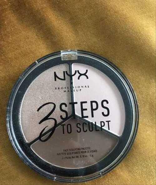 Палетка для скульптурирования NYX 3 steps