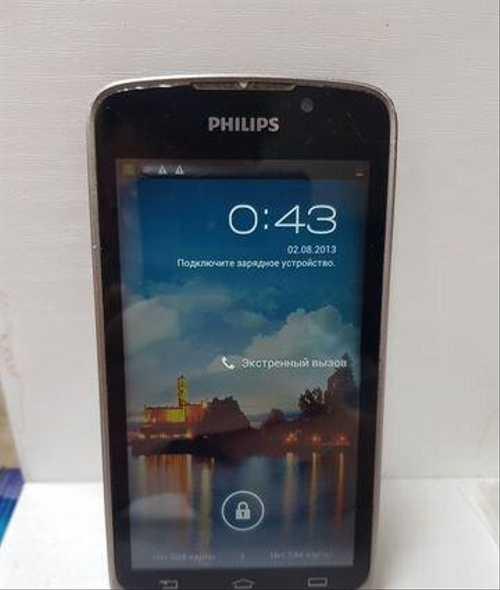 Мобильный Телефон Philips Xenium W832 0,5\4Gb