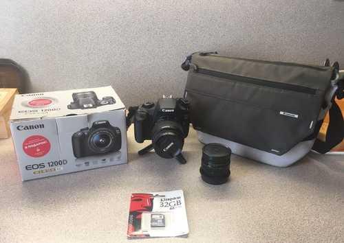 Canon 1200D Kit 18-55mm + Helios 44-2