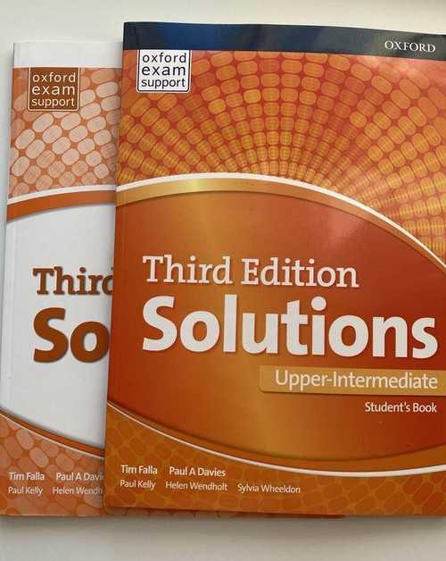 Solution upper intermediate students book. Solutions Intermediate Upper Intermediate. Solutions Upper Intermediate 3 издание. Solutions Intermediate 3d Edition cd1. Solutions Upper Intermediate Workbook.