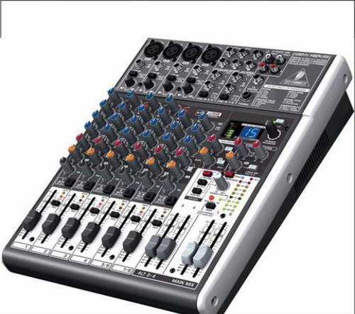 Behringer X1204USB - микшер, 4 моно, 2 стерео