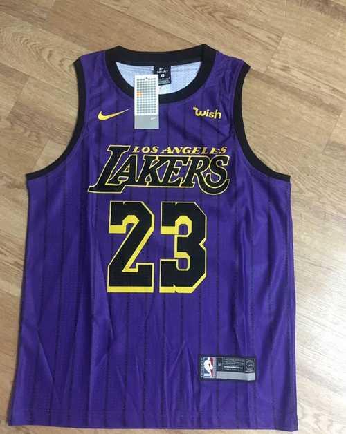 Баскетбольная Майка Jersey nba Nike Lakers