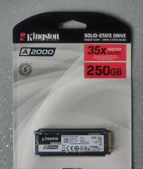 SSD Kingston A2000 250GB NVMe