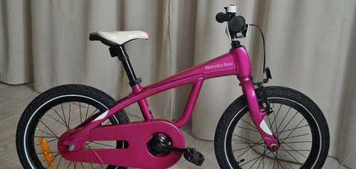 Mercedes Kidsbike Pink