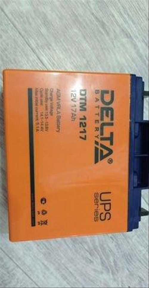Аккумуляторная батарея delta DTM 1217