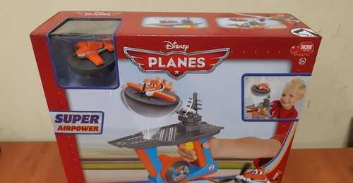 Новый. Disney Planes Самолет Dusty с пусковым меха