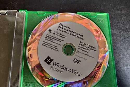 Установочный диск Windows Vista Business 32-bit