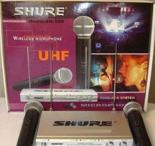 Радиомиикрофонная система shure SH-500