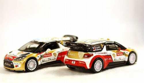 Citroen - #1 + #2, 2013 (Bburago, Rally / WRC)